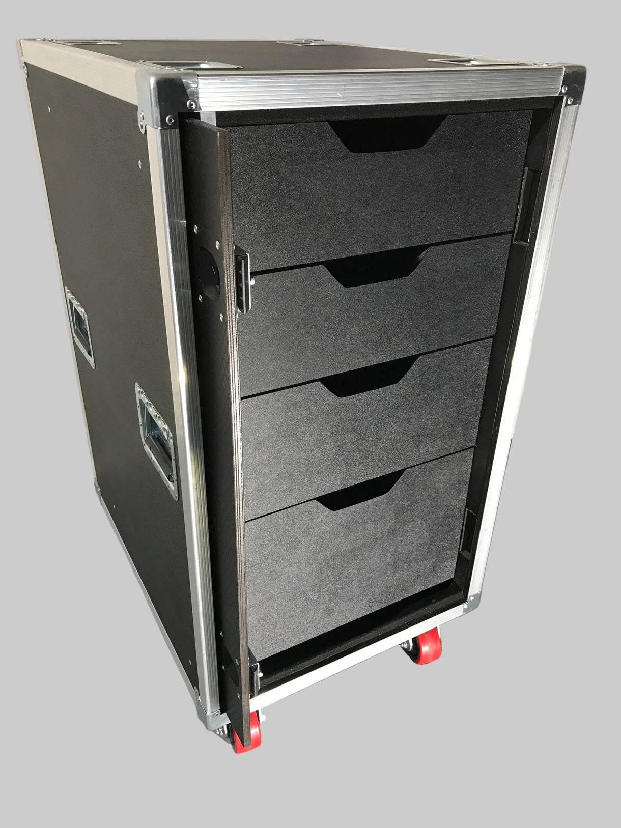 4 Drawer SLR SLAM Pocket Door Workbox – Calzone & Anvil Case Co.