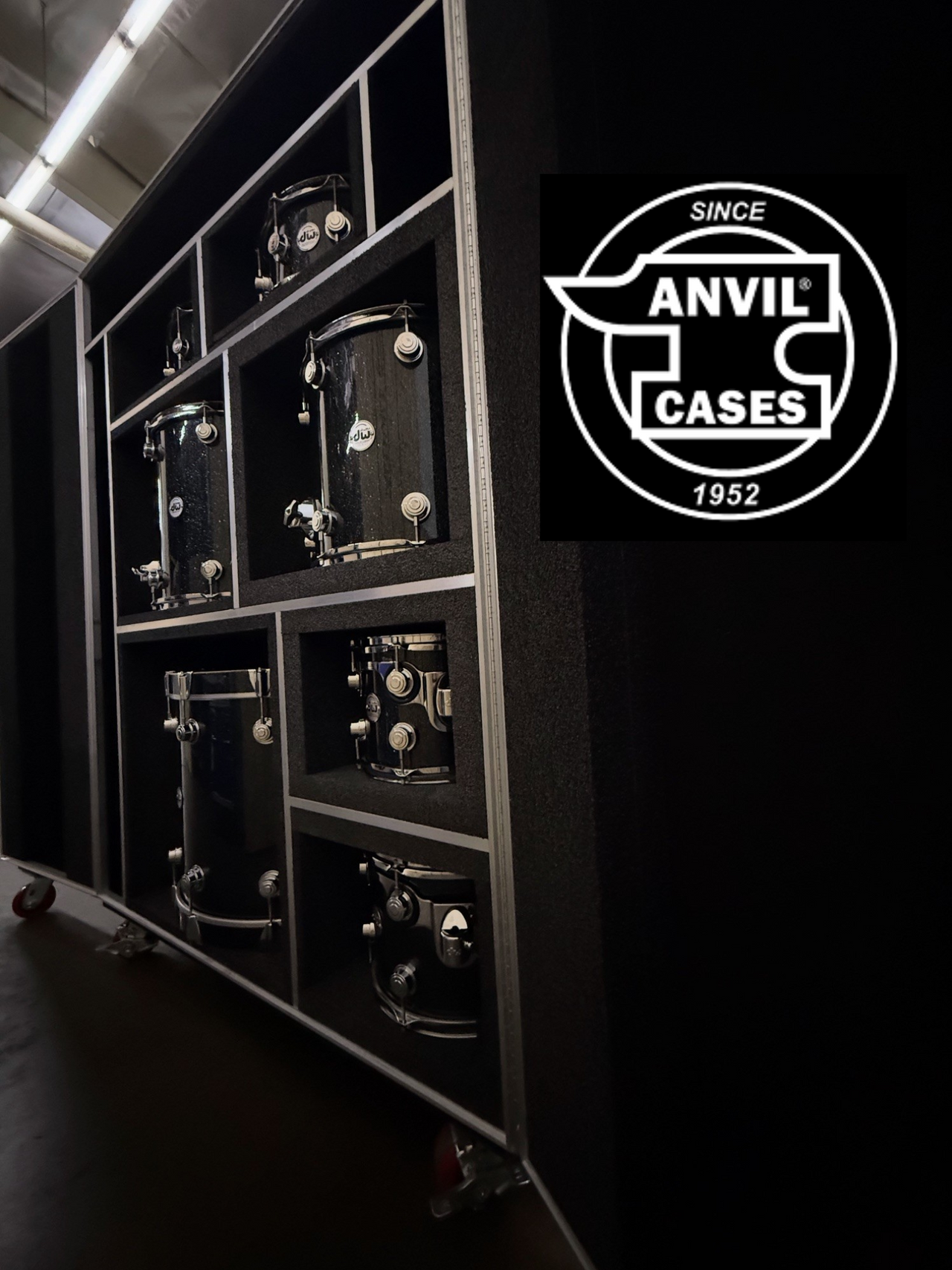 Drum & Drum Set Road Cases | Calzone & Anvil Cases